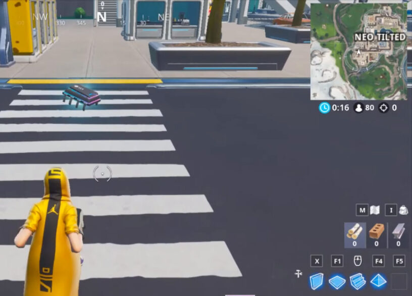 ️ Ubicación de Fortbyte 51: accesible mediante el uso del Cluck Strut ...